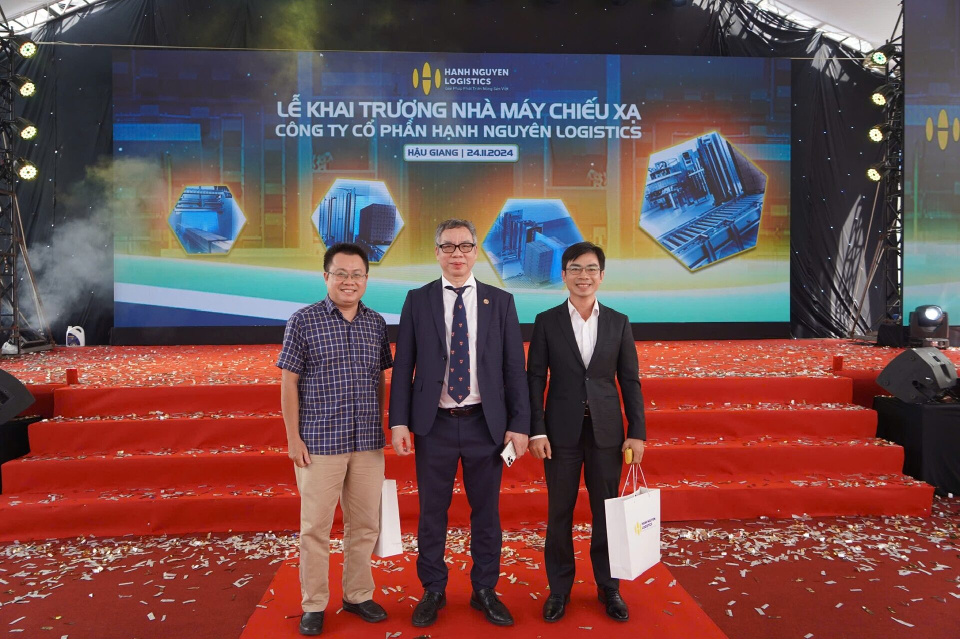 Hạnh Nguyên Logistics Khánh Thành Nhà Máy Chiếu Xạ 700 Tỷ: Nâng Cao Giá Trị Nông Sản Việt - NỀN ...